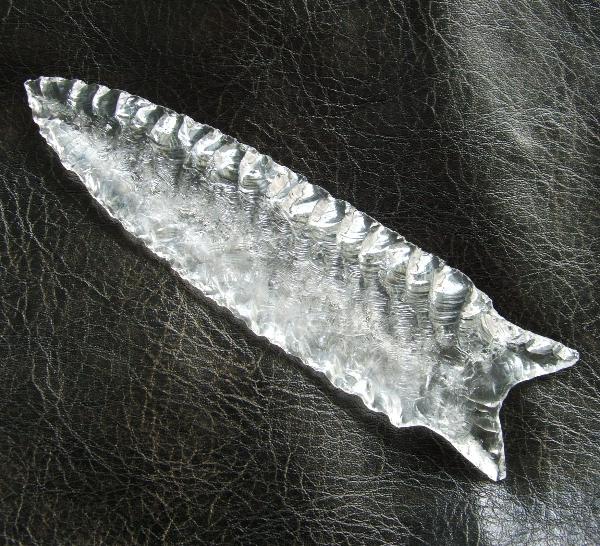 Quartz Crystal Dalton Style Spear Point -- 2007 A.D. -- from ...